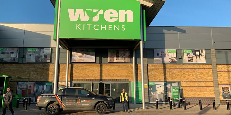 Wren Kitchens - Enfield, London - Just Spray Network