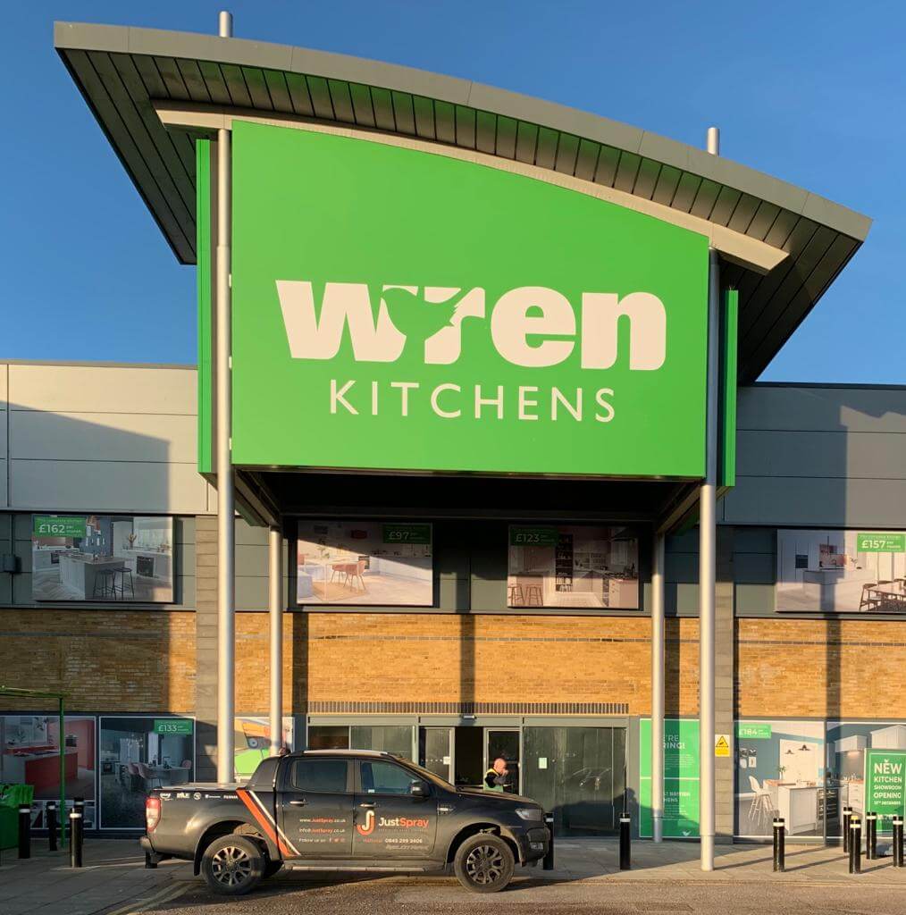 Wren Kitchens - Enfield, London - Just Spray Network