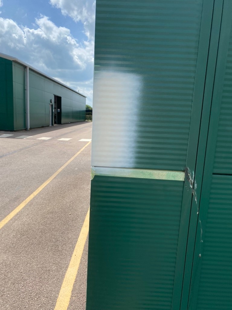 Repairing A Low-Level Corner Micro Rib Panel - Just Spray Network