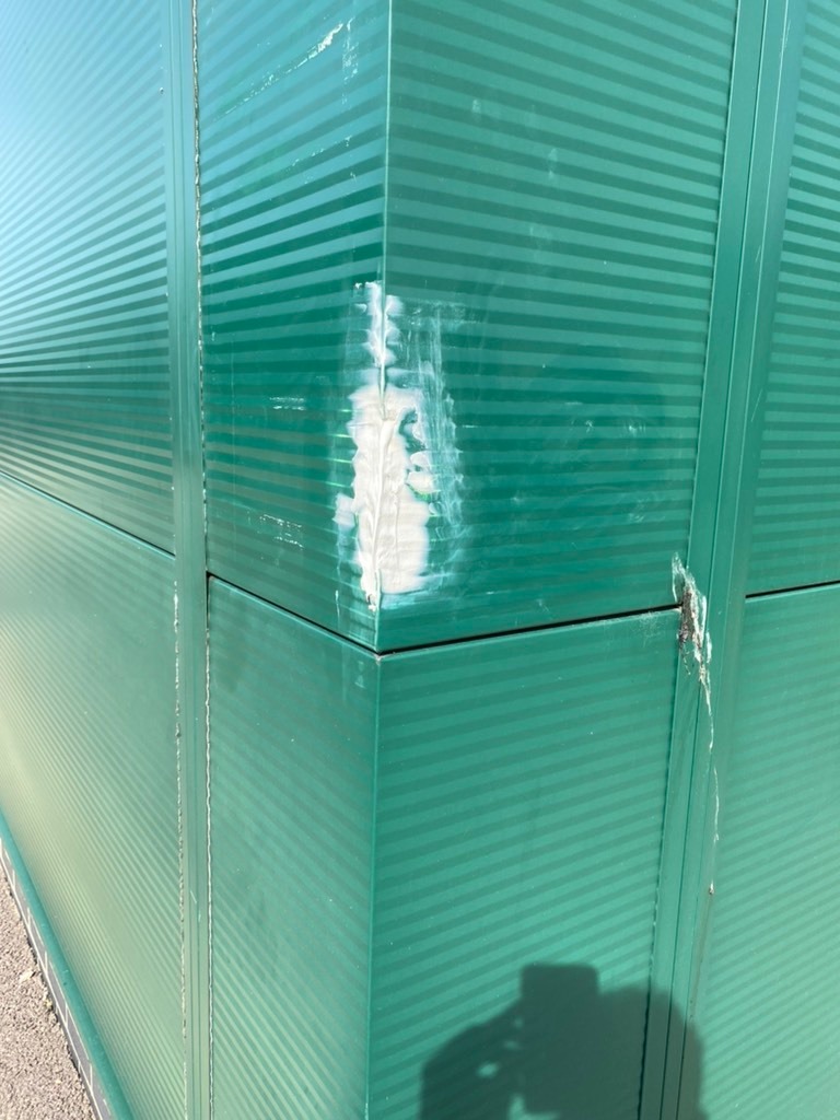 Repairing A Low-Level Corner Micro Rib Panel - Just Spray Network