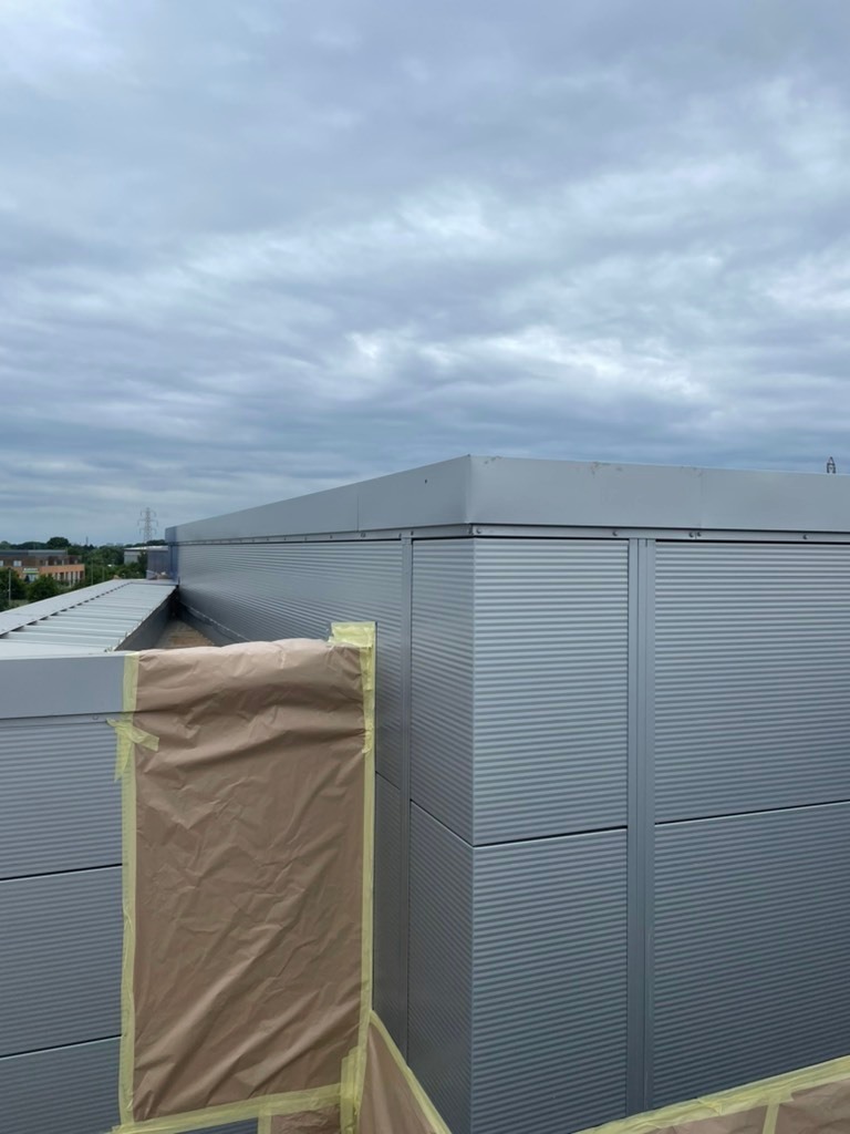 Refreshing A Building Exterior Using Cladding Spraying