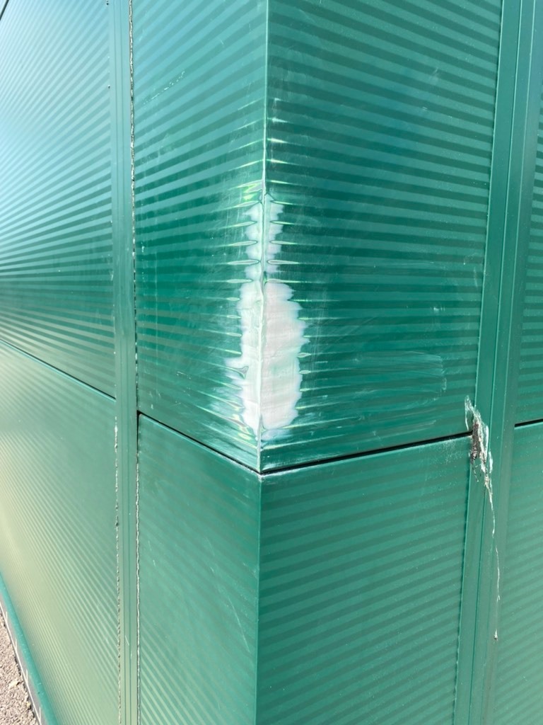 Repairing A Low-Level Corner Micro Rib Panel - Just Spray Network