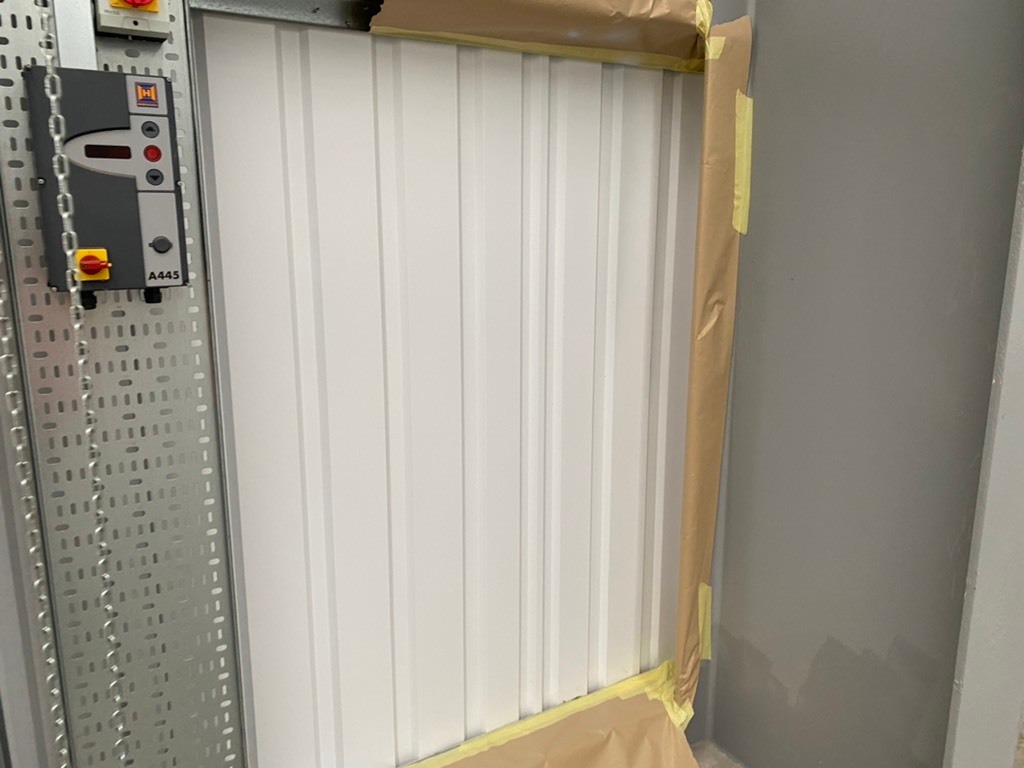 Panel Repair & Respray Inside A Warehouse - Just Spray Network