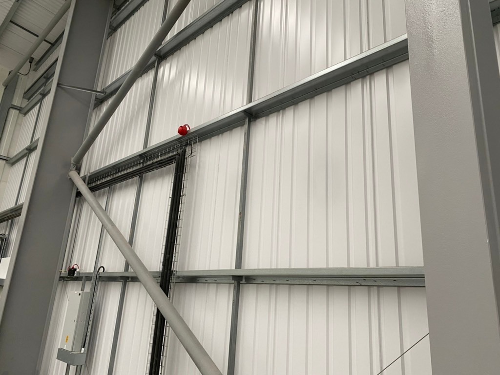 Panel Repair & Respray Inside A Warehouse - Just Spray Network
