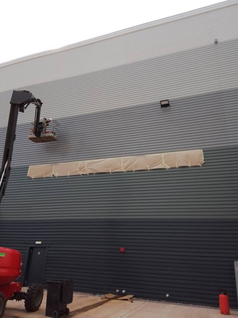 Repairing External Micro Rib Cladding For Amazon