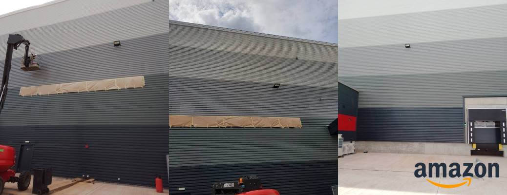 Repairing External Micro Rib Cladding For Amazon