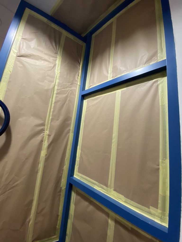 Respraying Faded Entrance Doors - Just Spray Network