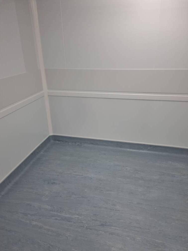 Spraying Internal Hygiene Panels For Pepceuticals - Just Spray Network
