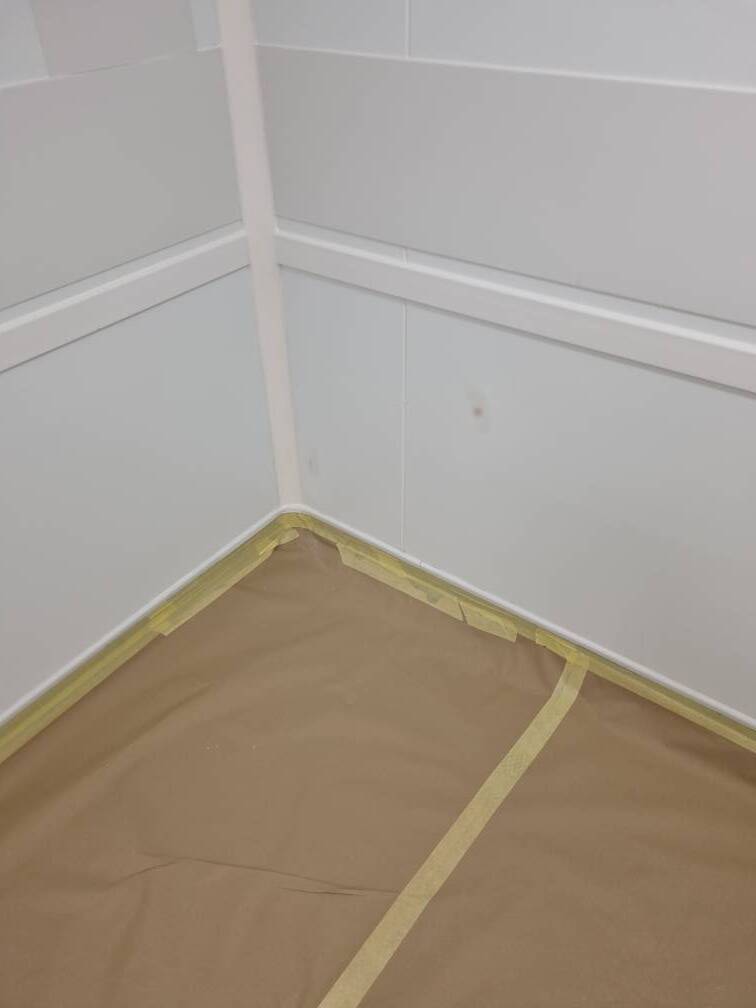 Spraying Internal Hygiene Panels For Pepceuticals - Just Spray Network